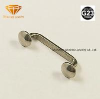 China Fashion Jewelry Silver Jewelry High Quality Prevent Allergy G23 Titanium Piercing Inside Surface Tda-37 for sale