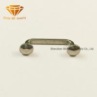 China Fashion Jewelry Silver Jewelry High Quality Prevent Allergy G23 Titanium Piercing Inside Surface Tda-37 for sale