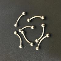 China Fashion Jewelry Body Piercings Banana Stainless Steel Jewelry G23 Titanium Piercing Jewelry Tp1903 for sale