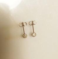 China High Quality Body Jewelry Piercing Jewelry G23 Titanium F136 Titanium Earrings Tper16 for sale