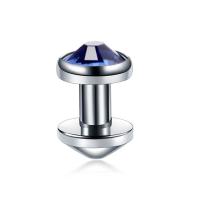 China ASTM F136 Titanium G23 Medical Titanium Embedded Nail Jewelry Embedded Nail Piercing Jewelry Implant Titanium Dermal Anchor Tda030 for sale