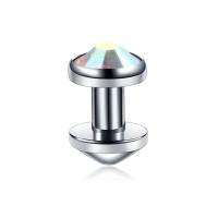 China ASTM F136 Titanium G23 Medical Titanium Embedded Nail Jewelry Embedded Nail Piercing Jewelry Implant Titanium Dermal Anchor Tda030 for sale