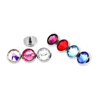 China G23 Titanium Diamond Embedded Nail Cross-Border Hot Sale F136 Titanium Jewelry Dermal Anchor Top Tda-2 for sale