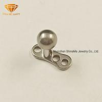 China Fashion Jewelry High Quality Silver Body Jewelry G23 Titanium Body Piercing Surface Anchor Tda-22 for sale