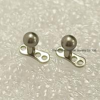 China Fashion Jewelry High Quality Silver Body Jewelry G23 Titanium Body Piercing Surface Anchor Tda-22 for sale