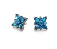 China ASTM F136/G23 Titanium Implant Grade Titanium Threadless Push in Prong Set CZ Top Ear Studs Lip Nail Lip Jewelry Tpn085 for sale