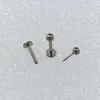 China G23 Titanium Lip Nail Push in Threadless Bases Labret Mini Ear Nail Personality The Ball Labret Piercing Jewelry Tpn043 for sale