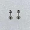 China G23 Titanium Lip Nail Push in Threadless Bases Labret Mini Ear Nail Personality The Ball Labret Piercing Jewelry Tpn043 for sale