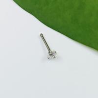 China G23 Titanium Piercing Straight Rod Nose Nail Piercing Jewelry Small Earrings Ear Bone Nails Nose Ring Simple Piercing Tp2119 for sale
