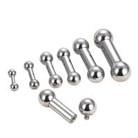 China ASTM F136 Titanium Internal Threaded G23 High Polished Big Size Threaded Barbell Piercing Body Accessories Tp1901ib for sale