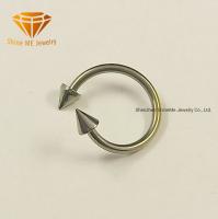China G23 Titanium Horseshoe Hot Sale in Europe and America Spiral Type Nose Ring Tp2911 for sale