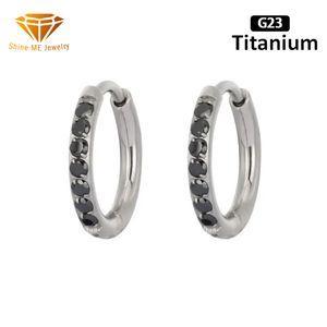 China High Quality ASTM F136 Titanium Segment Ring High Polished Earring Body Piercing Jewelry Nose Ring Tper98b for sale