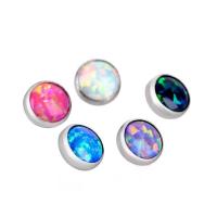 China Fashion Jewelry Piercing G23 Titainium Piercings ASTM F136 Titanium Opal Dermal Anchor Top Tda-3 for sale