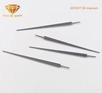 China G23 Titanium Fashion Jewelry Body Piercing Silver Jewerlry with Stones F136 Titanium Taper with Threadless Tper-01 for sale