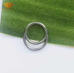 China Ring Jewelry Surgical Steel G23 Titanium Two-Coil Nose Ring Nose Nail Multifunctional Segment Hinged Ring Sspr073 for sale