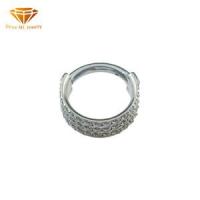 China 316 Stainless Steel Inlaid Zircon Nose Ring G23 Titanium Opal Earrings Piercing Hinged Rings Closed Ring Sspr079 for sale