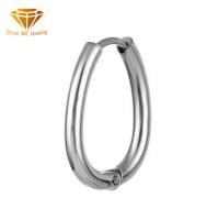 China Body Jewelry Titanium Steel Stainless Steel U-Shaped Round Wire Coil Ear Hoop Earrings Are Not Allergic to All-Match Coil Earrings Ssp878 for sale