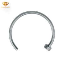 China European and American Stainless Steel Nasal Ring C Type Nail Studs Titanium Steel Body Piercing Factory Direct Sales Sspb05 for sale