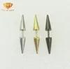 China Stainless Steel Double Pointed Cone Stud Earrings Double Pointed Earrings Earrings Body Piercing Jewelry Wholesale Er0008g for sale