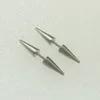 China Stainless Steel Double Pointed Cone Stud Earrings Double Pointed Earrings Earrings Body Piercing Jewelry Wholesale Er0008g for sale