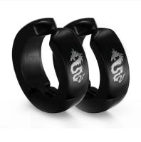 China Stainless Steel Men's Earrings Ear Buckles Quality Hoop Earrings for Men Wholesale Erh126 for sale
