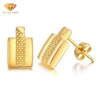 China Fashion Jewelry Earrings Pure Titanium Men Earrings IP Gold Magnetic Titanium Earrings for Men and Women Er430g for sale
