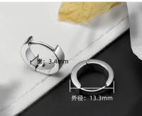 China Pure Titanium Anti Allergic Non Rusting Ear Hole Care, Titanium Earrings Medical Ear Socket and Ear Bone Puncture Access Tper433 for sale