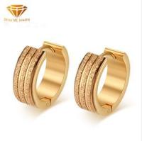 China Fashion Jewelry Earrings Wholesale Stainless Steel Plating Gold Earrings Temperament Earrings Er9220 for sale