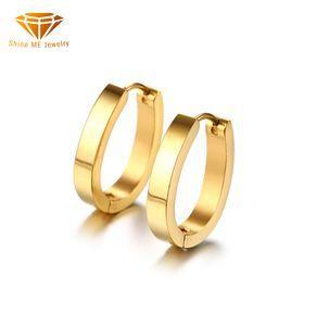 China Fashion Jewelry Earrings European and American Jewelry Stainless Steel Gold Earring Earrings Er9219 for sale