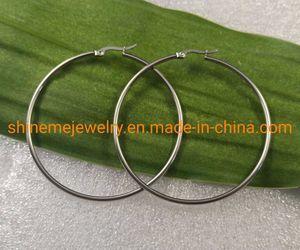 China Fashion High-End Hot Stainless Steel Earrings Large Coil Ear Clip Ear Studs Men and Women Jewelry Factory Direct Wholesale Er1929 for sale