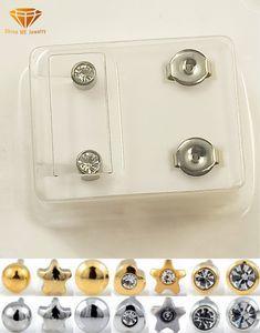 China Second-Generation Disposable Painless Ear Piercing Tools Piercing Guns Piercing Tools Ear Guns Built-in Hypoallergenic Piercing Earrings Er5869 for sale