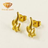 China Fashion Jewelry Silver Jewelry Ipgold Ear Stud Er4823 for sale
