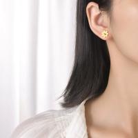 China Stainless Steel Daisy Earrings Gold Women's Fashion Personalized Jewelry Ers397 for sale