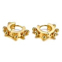 China Earrings Wholesale Stainless Steel Female 18K Gold Earrings European and American Personalized Earrings Ers262 for sale