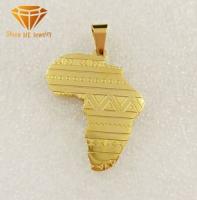 China Stainless Steel Jewelry Silver Jewelry Gold Plating Fashion Men's Necklace Pendant Spt7221 for sale