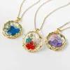 China Vintage Flower Necklace Eternal Flower Pendant Real Flower Jewelry Transparent Resin Crafts Popular Items in Europe and America Nk5118 for sale