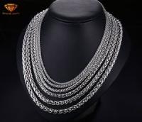 China Fashion Titanium Steel Flower Basket Necklace Keel Chain Pendant Stainless Steel Jewelry Ssnlhl2 for sale