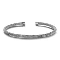China New Mesh Bracelet Ins Punk Style Personalized Simple Cable Weaving Elastic Opening Men's and Women's Bracelets Hcb1193 for sale