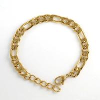 China European and American New Cross Border Titanium Steel 18K Bracelet Nk3: 1 Jewelry Chain Trend Hip Hop Cool Men's and Women's Same Style Bracelet Ssbr500 for sale