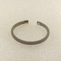 China European and American Cross-Border Simple Stainless Steel Wire Bracelet Fashion Atmospheric Steel Wire Bracelet DIY Bracelet Jewelry Wholesale Bg2168 for sale
