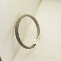 China European and American Cross-Border Simple Stainless Steel Wire Bracelet Fashion Atmospheric Steel Wire Bracelet DIY Bracelet Jewelry Wholesale Bg2168 for sale