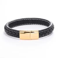 China Fashion Woven Leather Bracelet Bracelet Jewelry Multicolor Leather Rope Bracelet Wholesale (BL2857) for sale