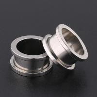 China Stainless Steel Hollow Cylindrical Ear Extensions Ear Hole Accessories Wheeled Ear Accessories Ear Tunnel Spg1819 for sale