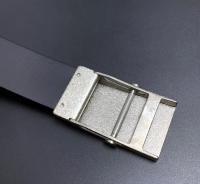 China Pure Titanium Belt Buckle Automatic Roller Buckle Men's Business and Leisure Belt Buckle Woven Customized Customer Logo Belt Buckle TBB004 for sale