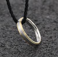 China Factory Wholesale Titanium Steel Arc Surface Gold Plating Zircon Gold Ring Stainless Steel Ring for Men and Women Couple Rings Gold-Plated Ring SSR1203 for sale