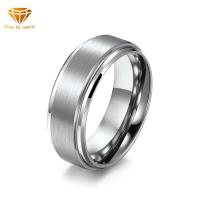 China 6810mm Matte Tungsten Steel Ring Simple Neutral Tsr018 for sale