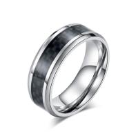 China Titanium Steel Carbon Fiber Ring Men's Jewelry Accessories in Stock SSR301 for sale
