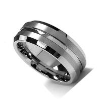 China Matte Surface Tungsten Trend Fashion Tungsten Ring for Men Tst2866 for sale