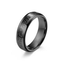 China High Quality Fashion Jewelry Tungsten Steel Inlaid Black Silk Ring for Couples Ring Tst0156 for sale