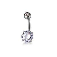China G23/ASTM F136 Titanium Body Piercing Interally Treaded Belly Button Rings Jewelry Sm0021 for sale